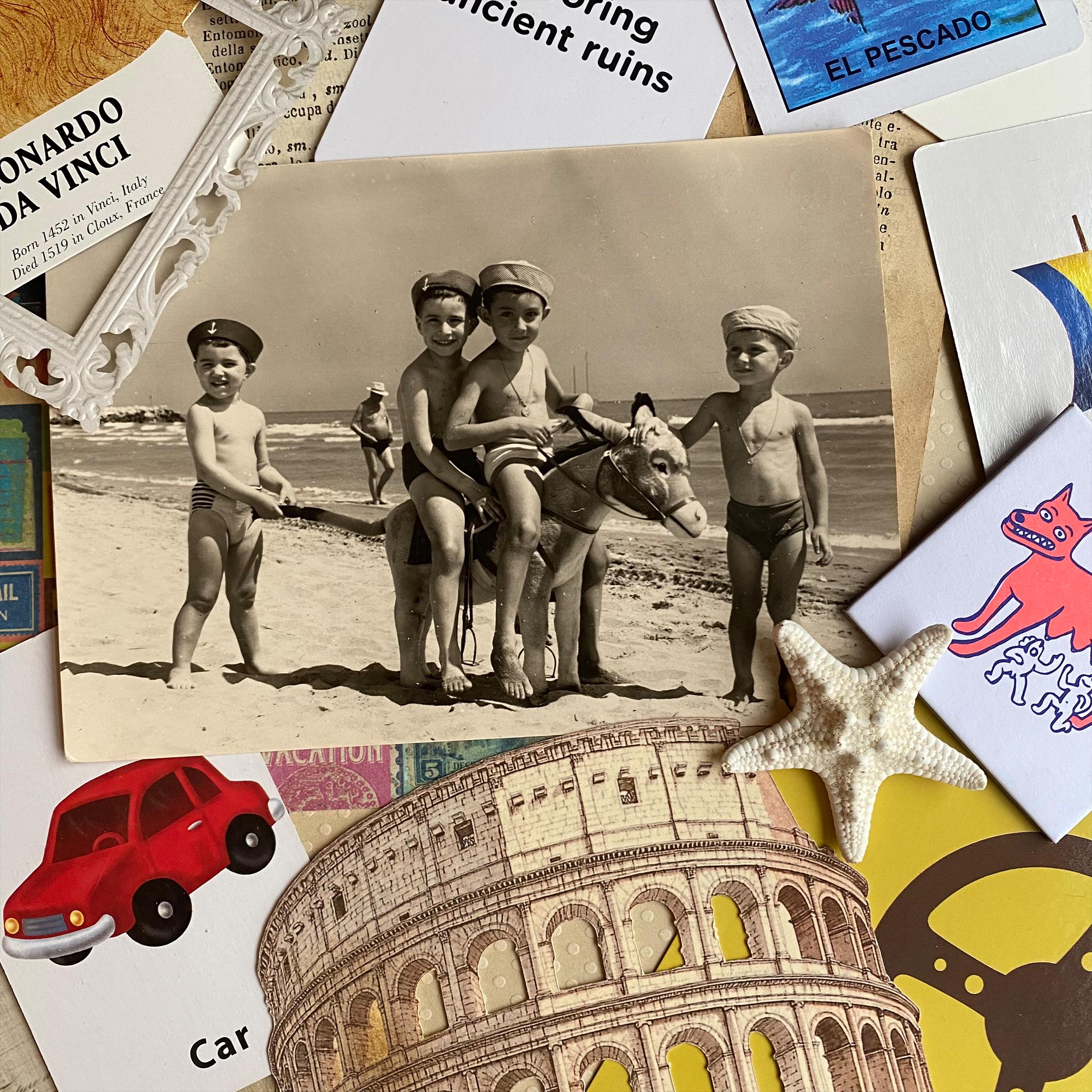 Italy Ephemera Paper Pack: Vintage Junk Journaling Collage - Etsy