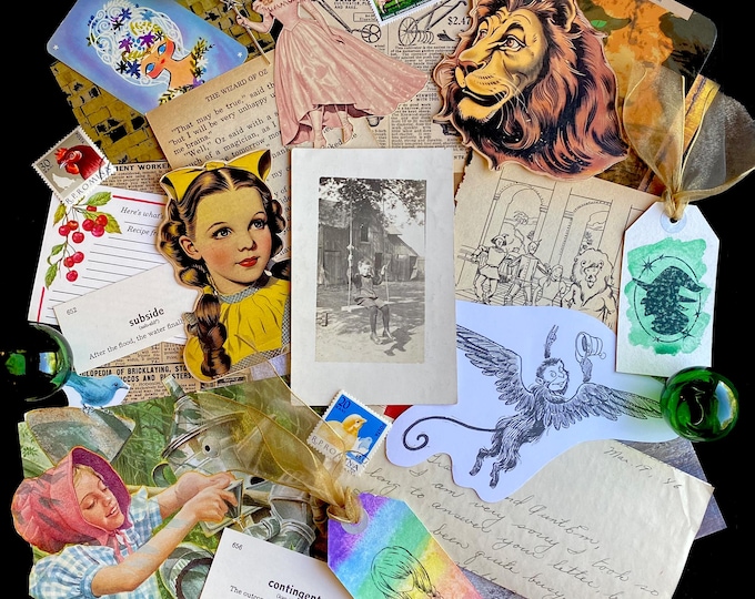 Wizard of Oz Ephemera Paper Pack • Vintage & Vintage-like Items • Junk ...