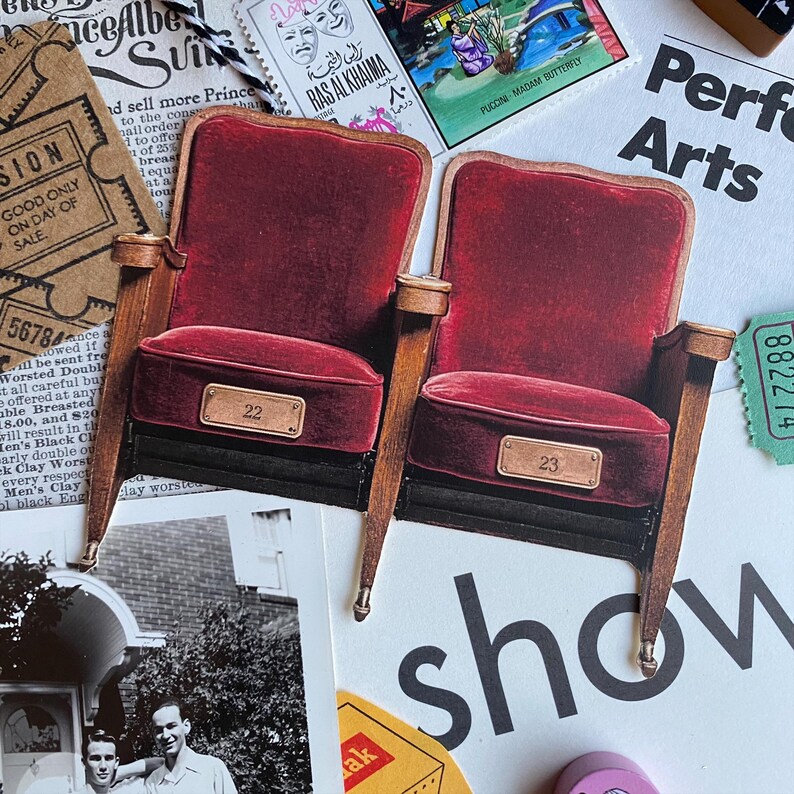 Broadway Ephemera Paper Pack: Vintage Theatre Scrapbook Kit - Etsy