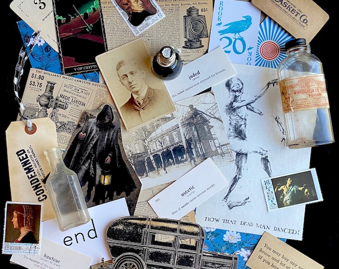 Spooky Ephemera Paper Pack Macabre Halloween Vintage & Vintage-like ...