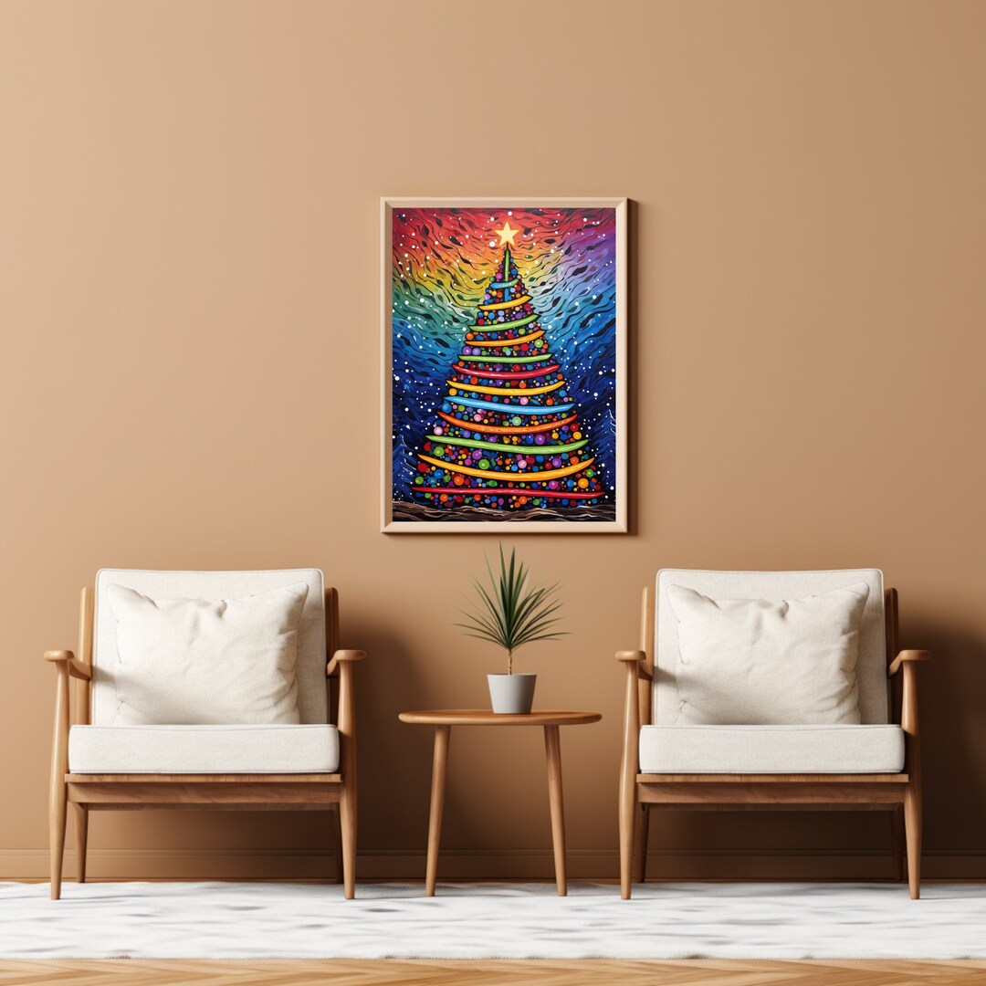Printable Christmas Art Christmas Posters Holiday Home Decor Christmas ...