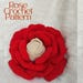 Crochet Pattern Rose Cushion| Amigurumi Flower Tutorial | Instant PDF ...