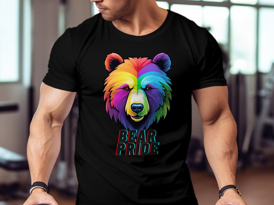 Bear Pride Shirt Gay Pride Outfit Equality Tshirt - Etsy