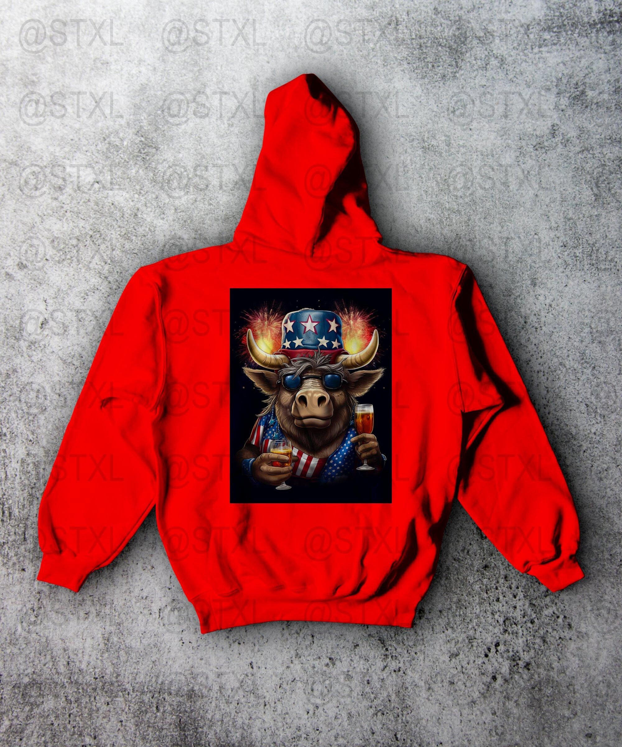 MAD DRUNK BUFFALO Digital Art Png Download, Digital Art Tees, Digital ...