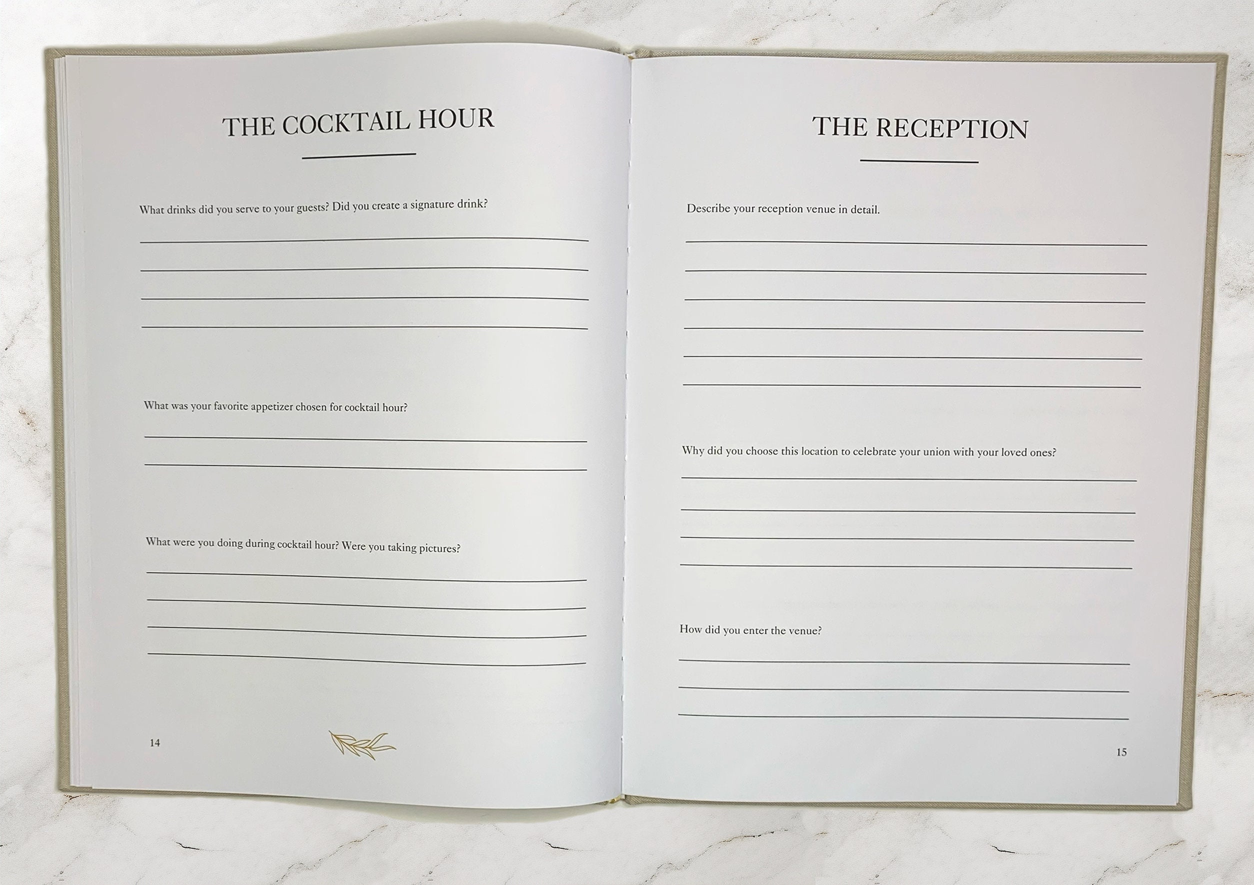 Personalized Wedding Day Journal, Wedding Photo Album, Engagement ...