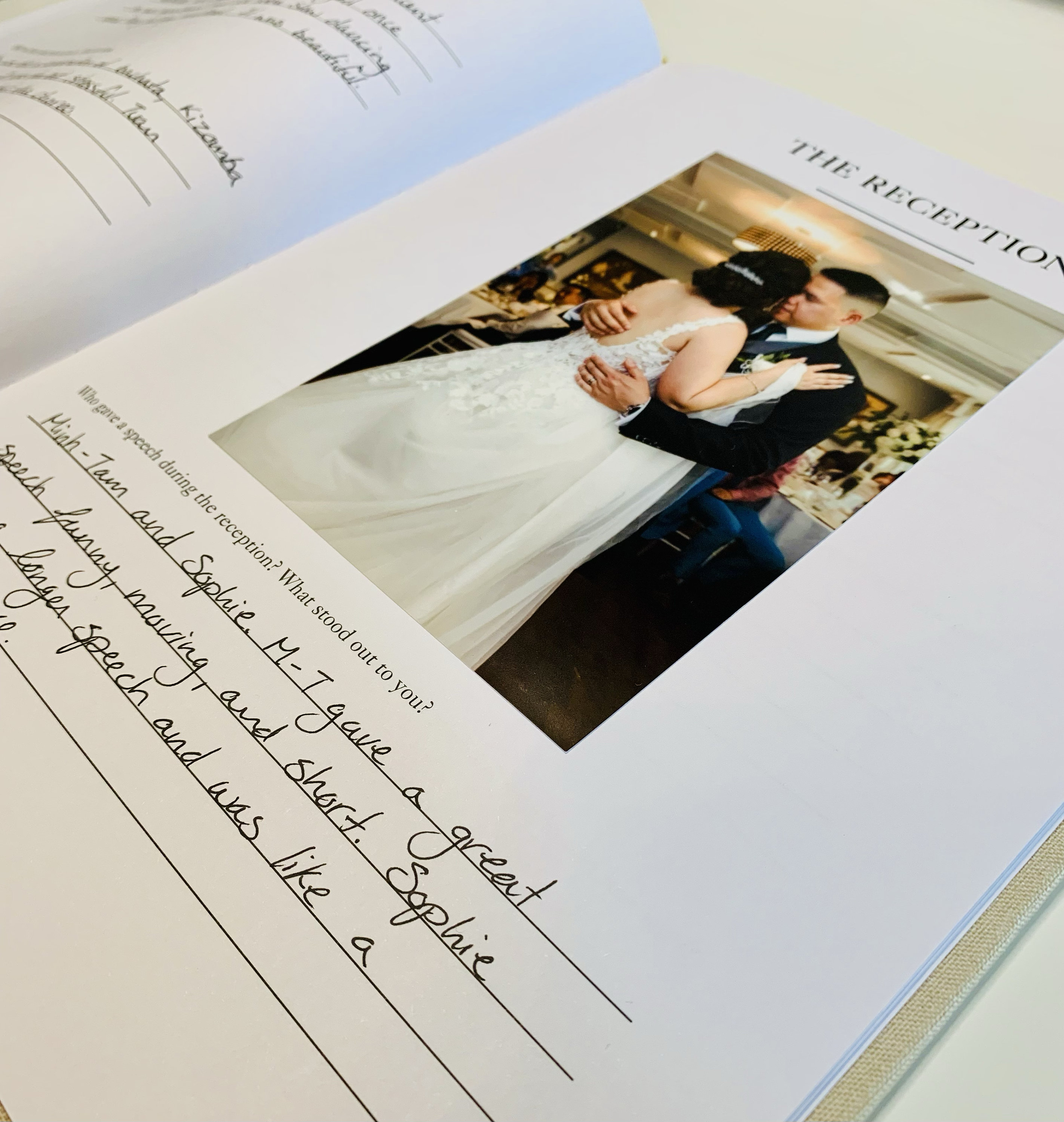 Personalized Wedding Day Journal, Wedding Photo Album, Engagement ...