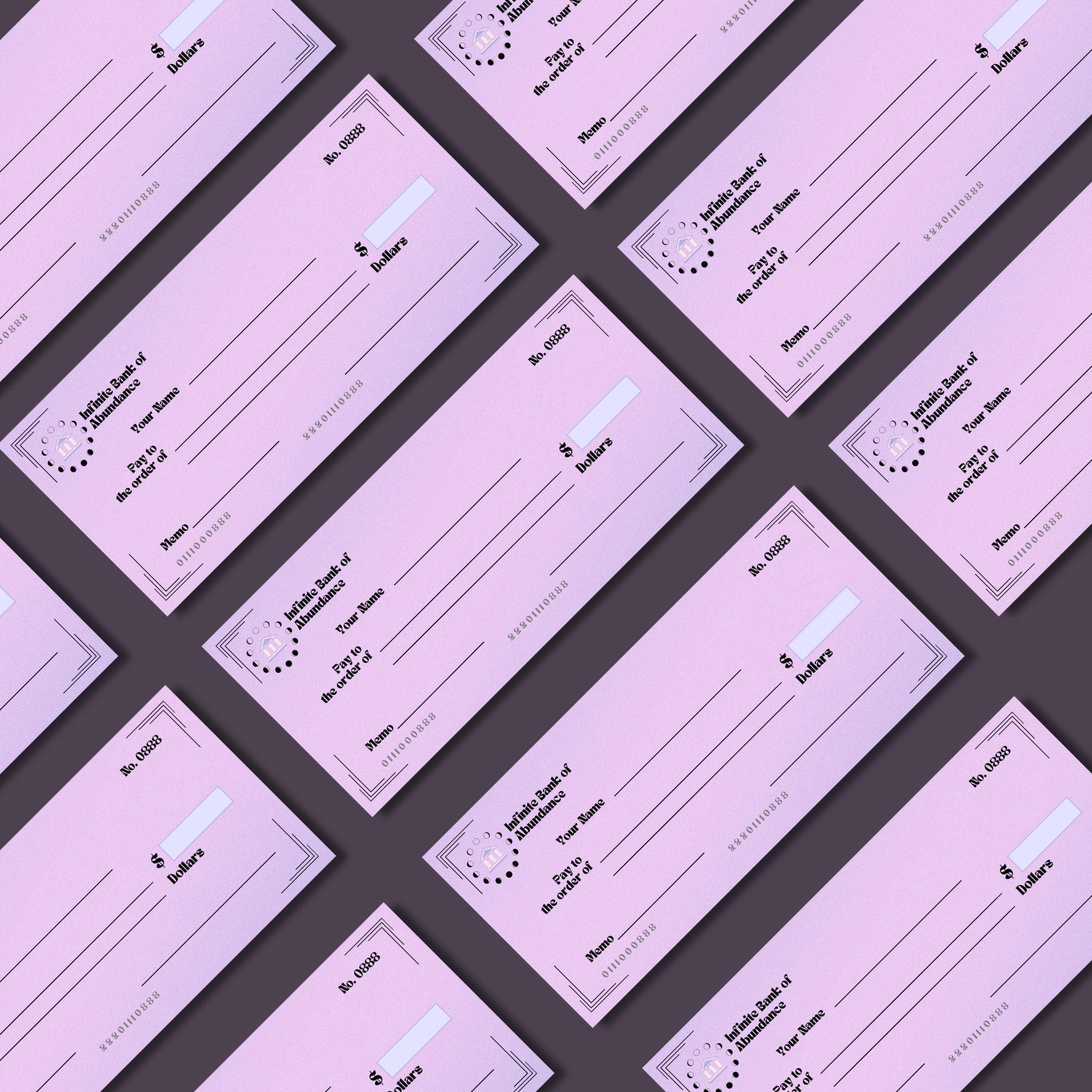 Abundance Check - Printable - Etsy