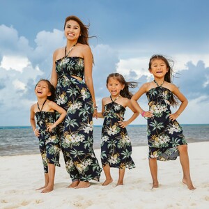 Matching Family Outfits, Maxi Dress Mom and Daughter, Shorts-shirt for ...