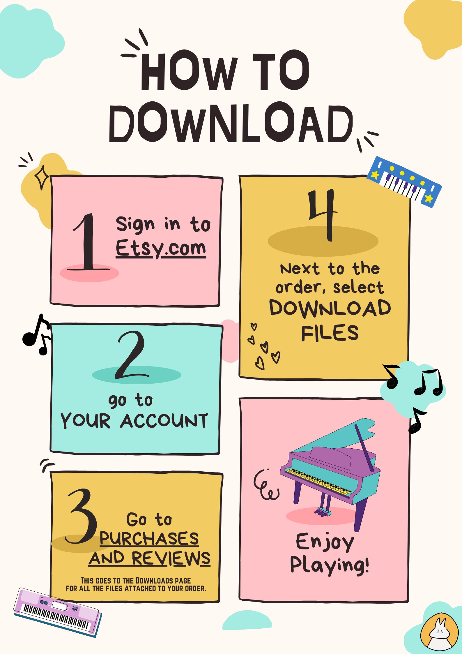 Do Re Mi Sound of Music Piano Sheet 4-in-1 Bundle | Basic to Pre ...