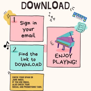 DO RE MI (4 in 1) Piano Sheet Music - Etsy