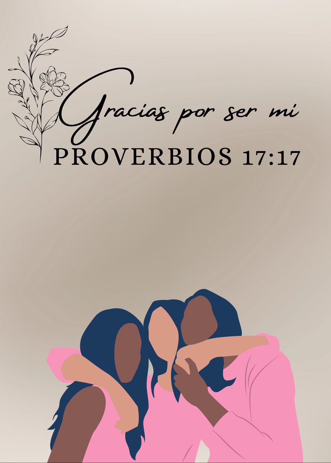JW Card Friend/ Printable Gift | Digital Download - Tarjeta Para Amiga ...