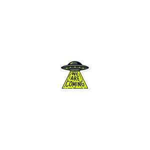 Bubble-free Stickers, UFO, Alien, Space, UAP, Sticker, Funny, Laptop ...
