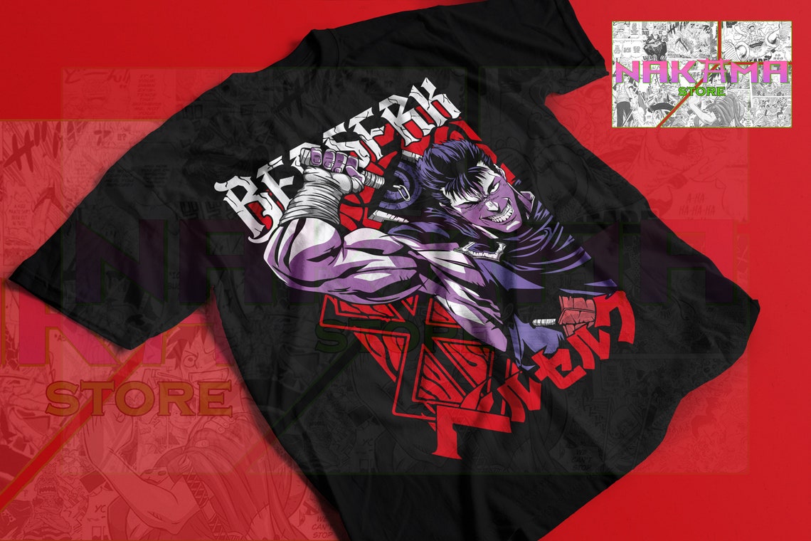 Guts Streetwear Anime Vector CDR/ Berserker Vector Anime/ Guts ...