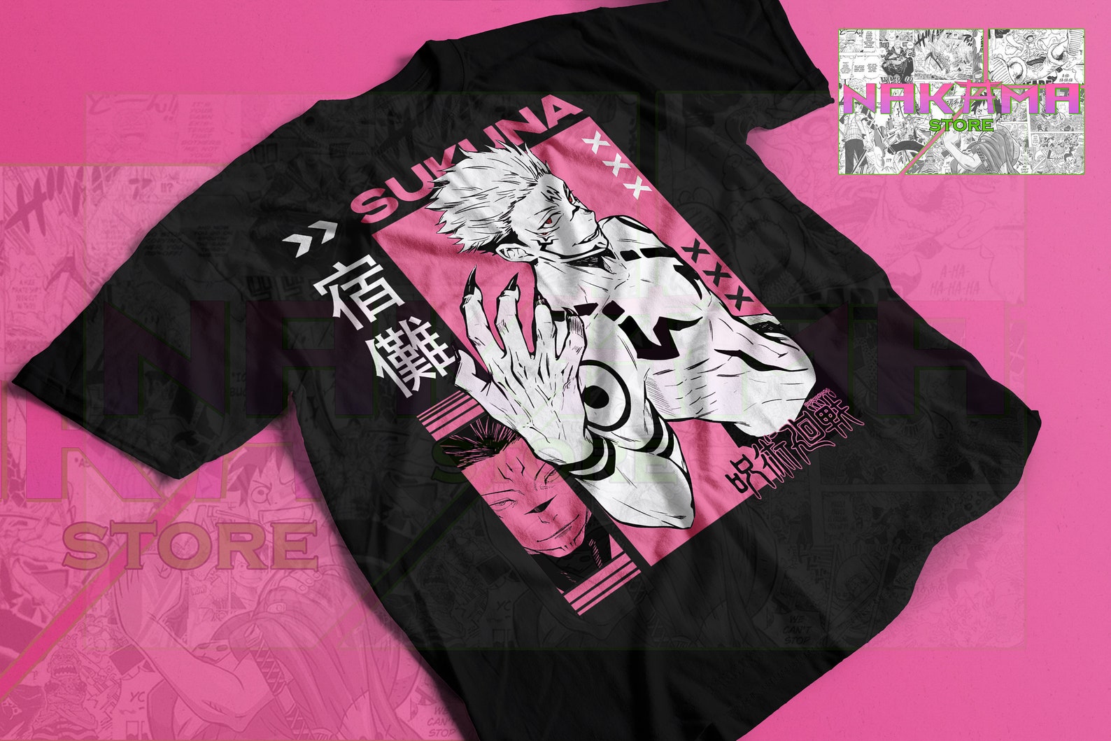 Sukuna Streetwear JJK Vector/ Sukuna Jjk Anime Svg/ God of Demons Svg ...