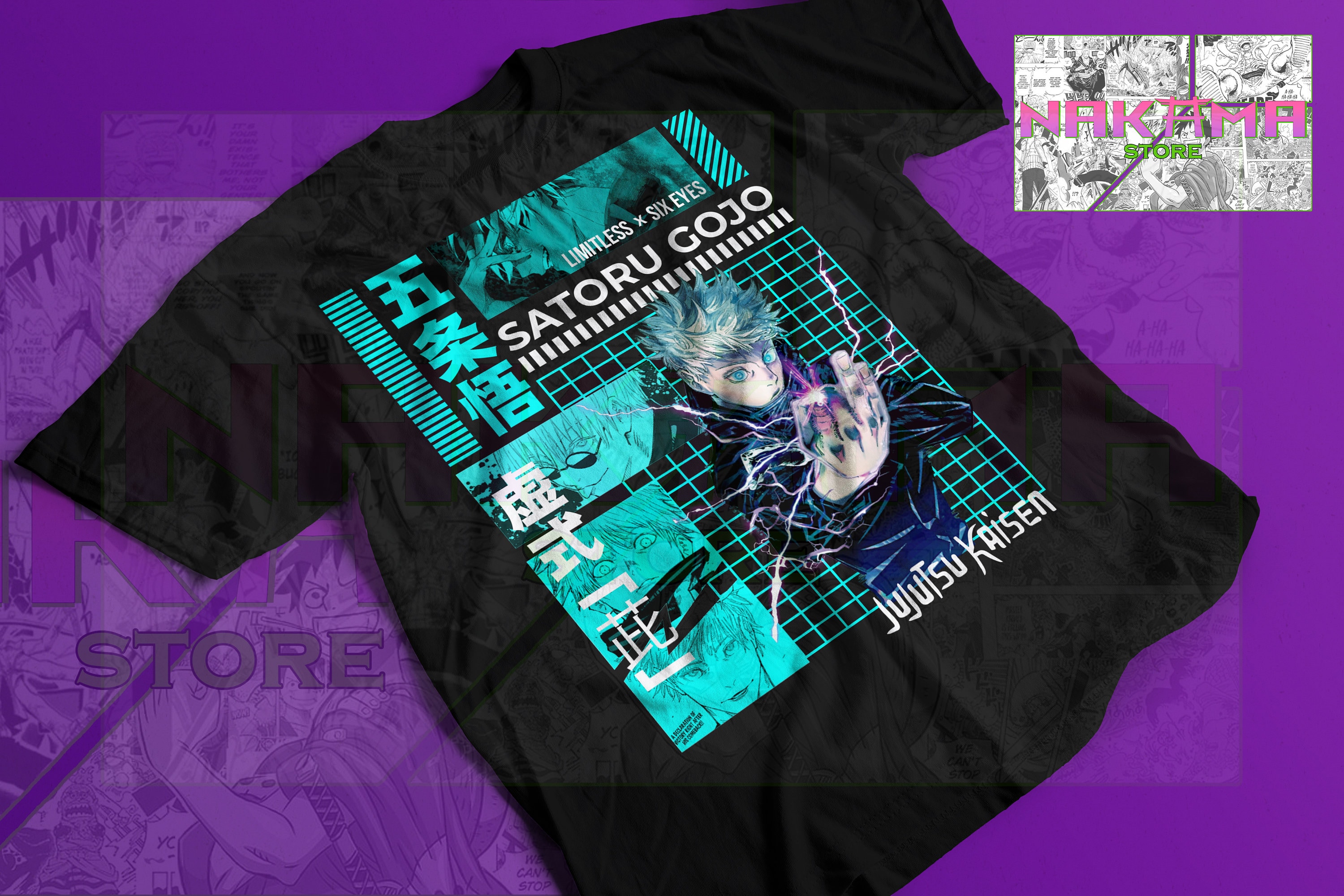 Gojo Six Eyes Anime Vector/ Gojo JJK Anime/ Gojo the Strongest Svg ...