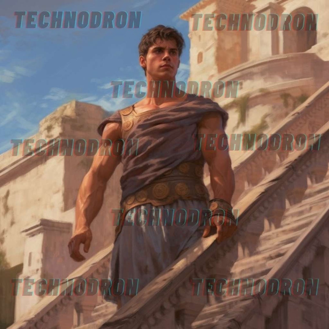 AI Art Digital Picture: 14 Young Male Ancient Rome Bundle of Young Man ...