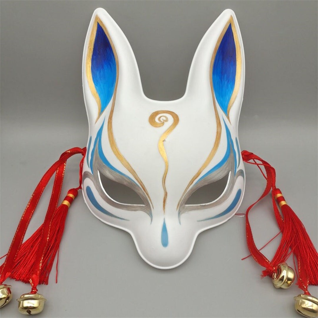 Japanese Fox Mask Fox Mask Cosplay Fox Mask Costume - Etsy