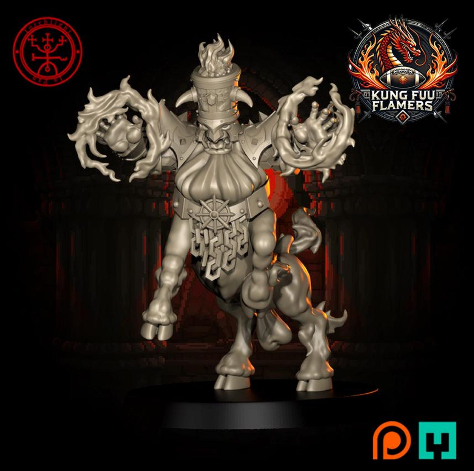 TLM Kung Fu Flamers - Etsy