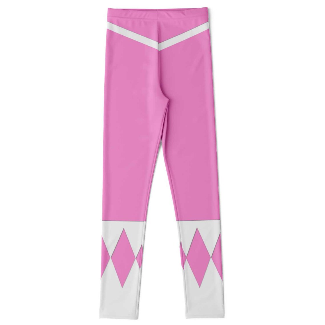 Youth MMPR Pink Ranger Leggings - Etsy