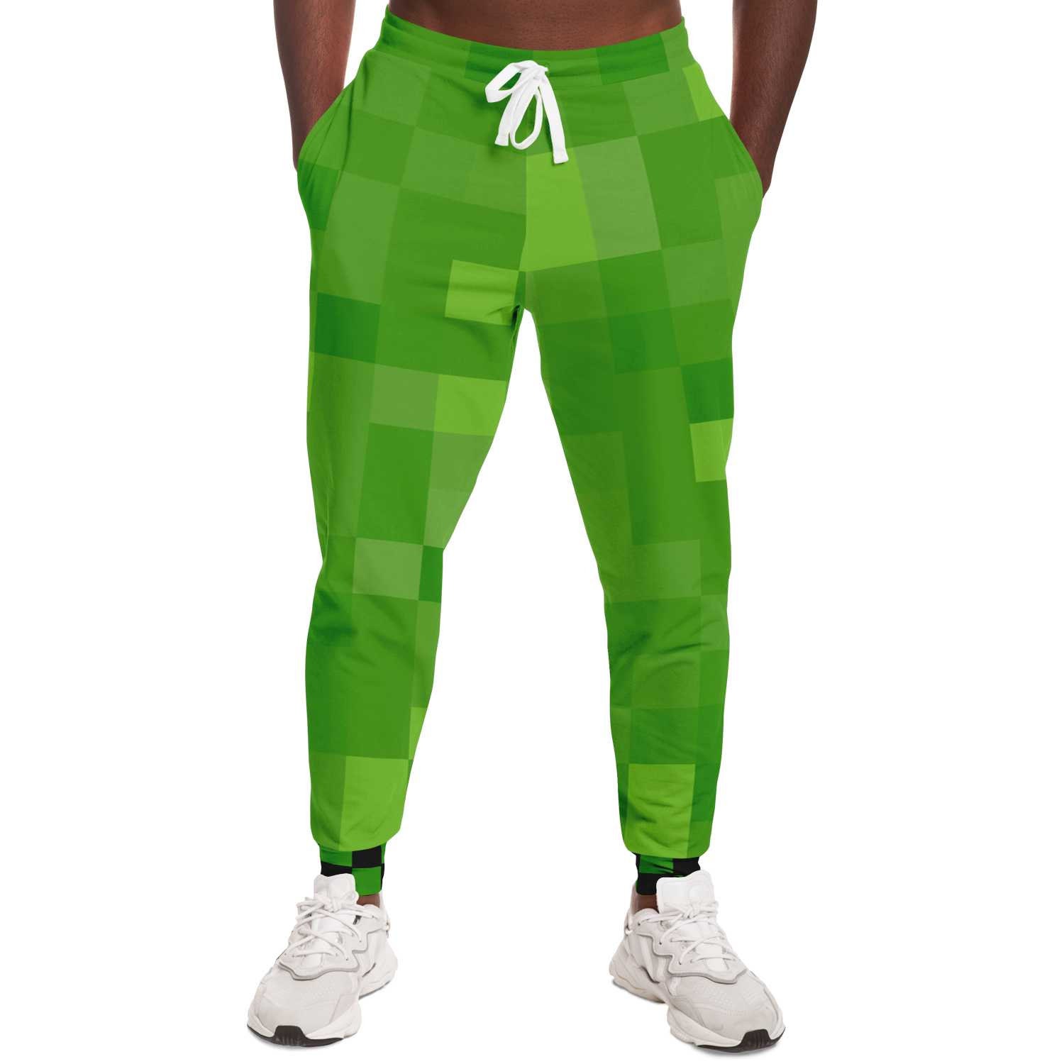 Adult Minecraft Creeper Joggers - Etsy