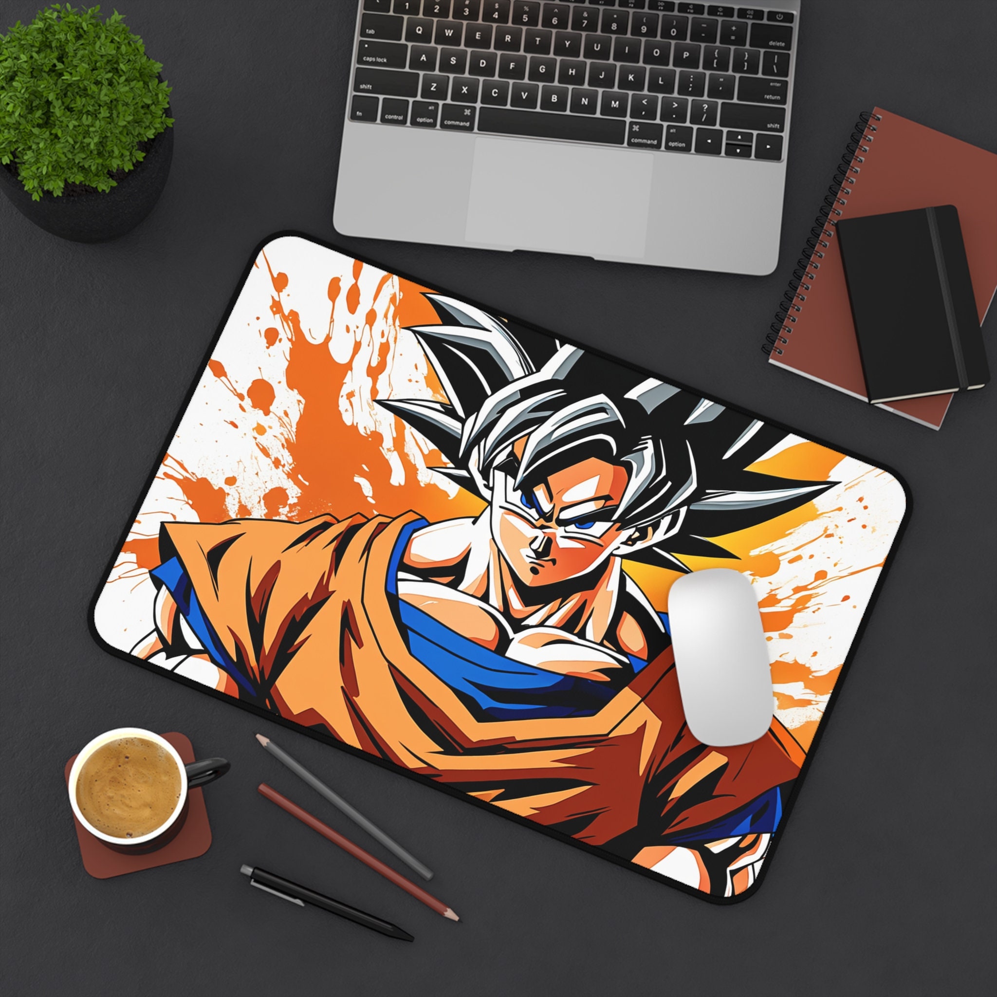 Goku Desk Mat sold by Devout-Dre | SKU 87995119 | Printerval