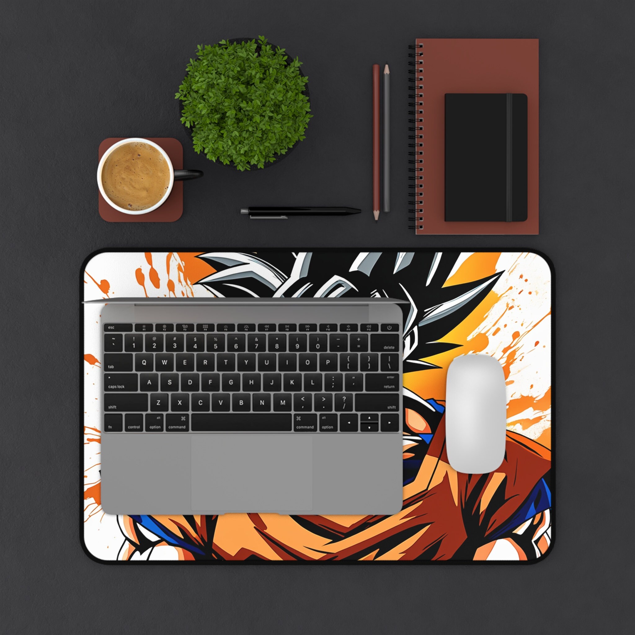 Goku Desk Mat sold by Devout-Dre | SKU 87995119 | Printerval