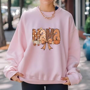 Fall Mama Sweatshirt, Mama Sweatshirt, Birthday Gift Mama Crewneck ...