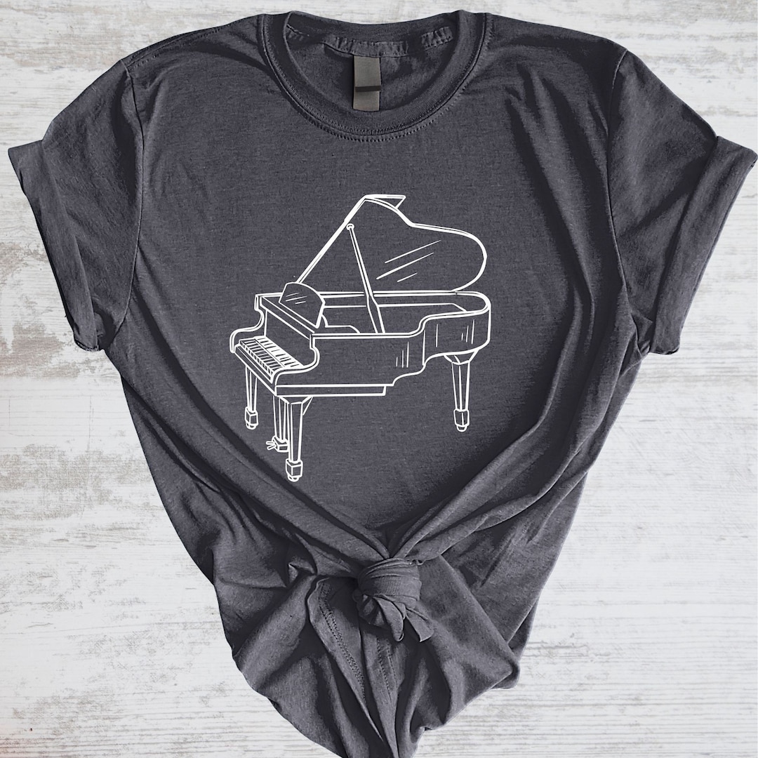 Piano T-shirt, Pianist , Piano Girl Shirt, Musician Shirt, Music Lover ...