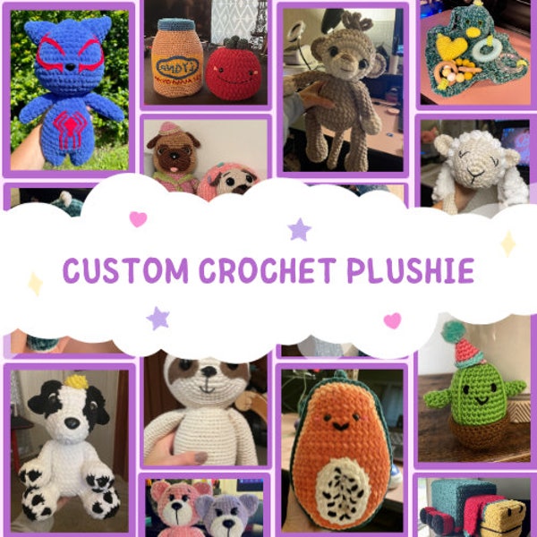 Custom Plushie - Etsy