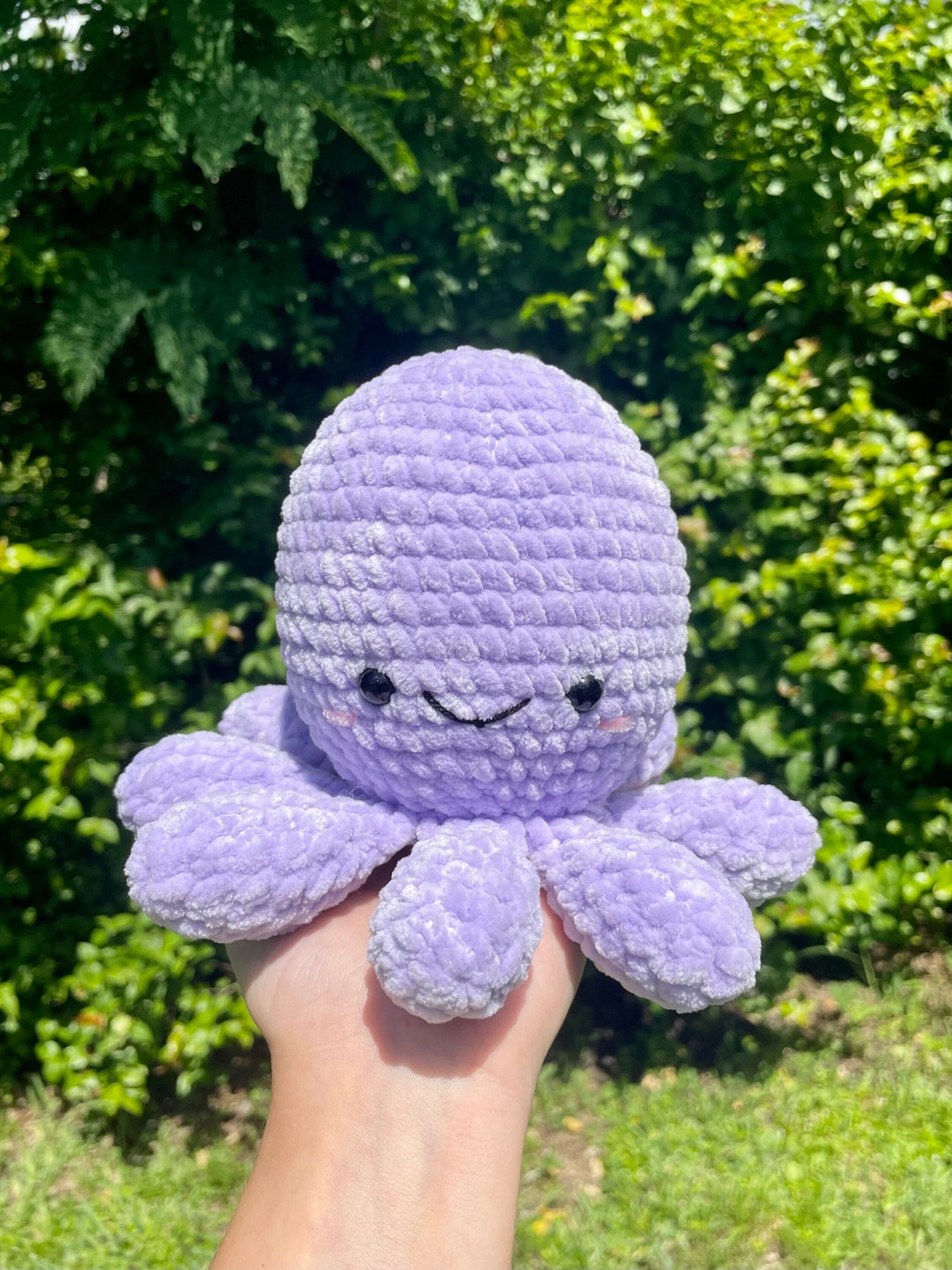 Crochet Plush - Inky the Octo - Amigurumi - Handmade Gift - Fidget Toy ...