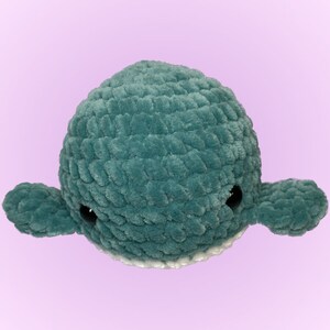 Flipper the Whale - Plush Stuffed Toy - Crochet Amigurumi - Etsy
