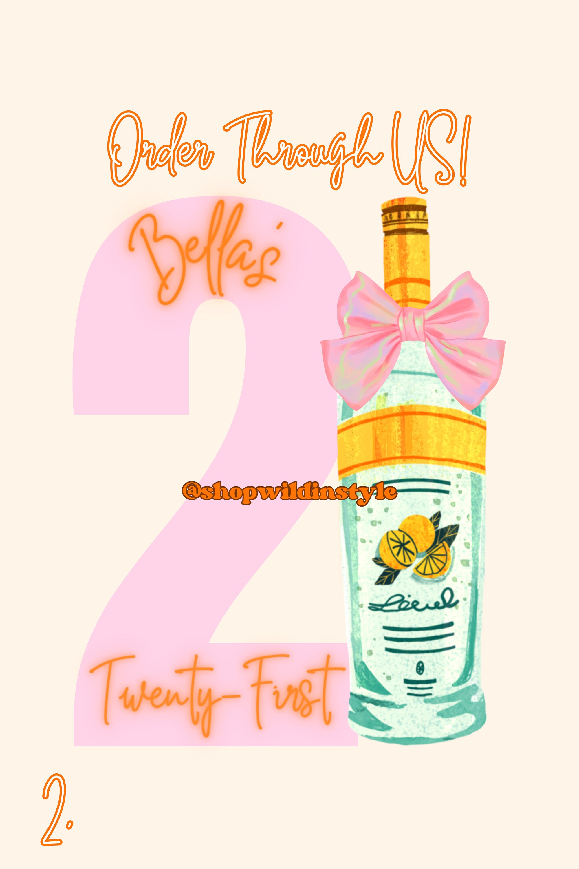 BOW 21st Birthday Sign! Girly 21 Sign, 21 Sign Digital Download - Etsy