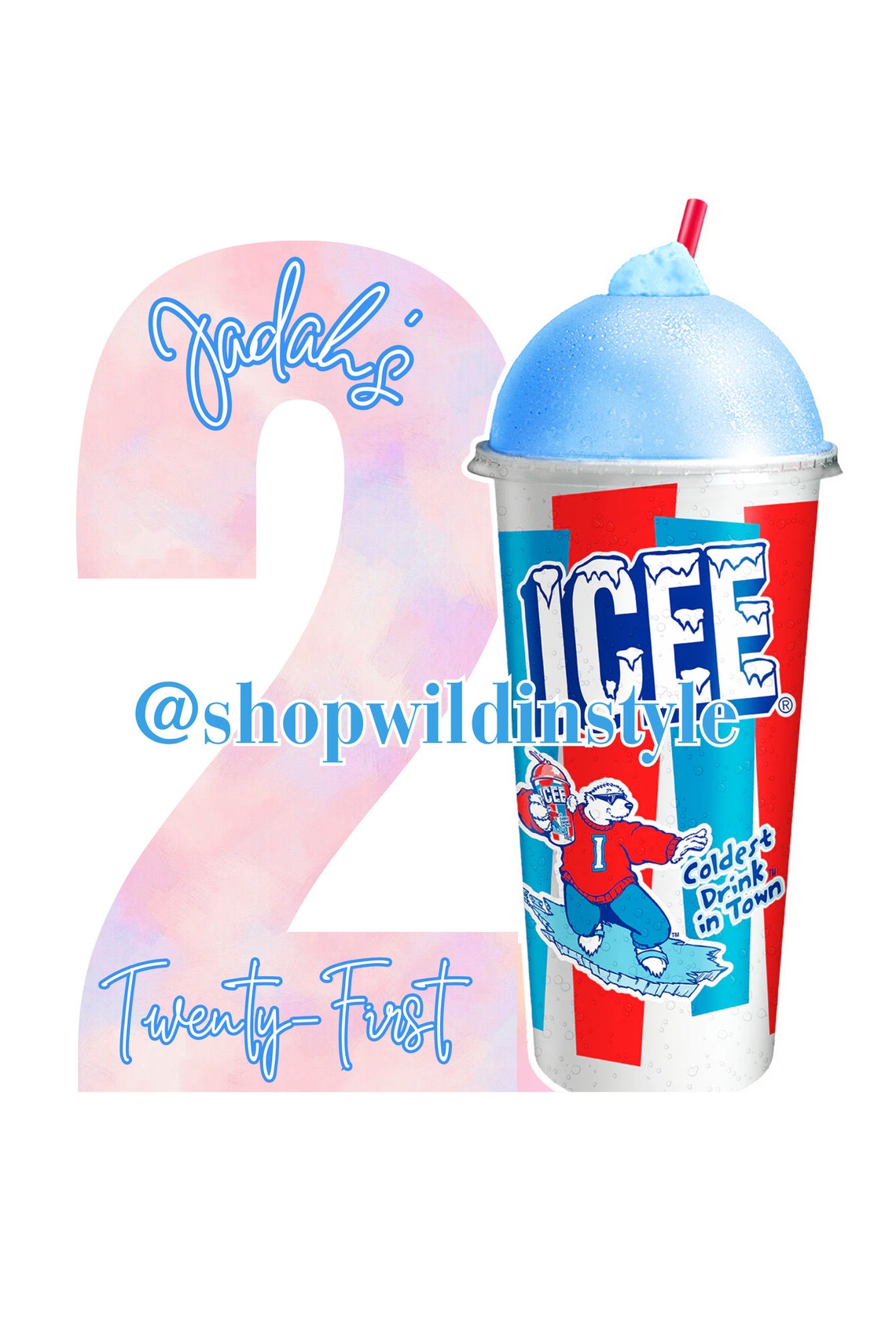 Custom 21st Sign DIGITAL Download! 21 Sign Download, Semi Customizable ...