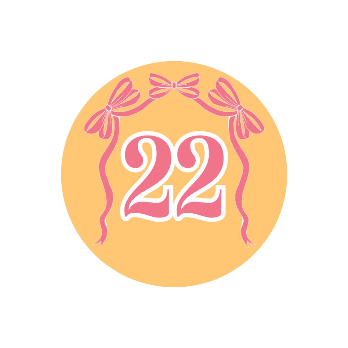 Customizable Birthday Bow Button! 21st Birthday Button! Girly Bday ...