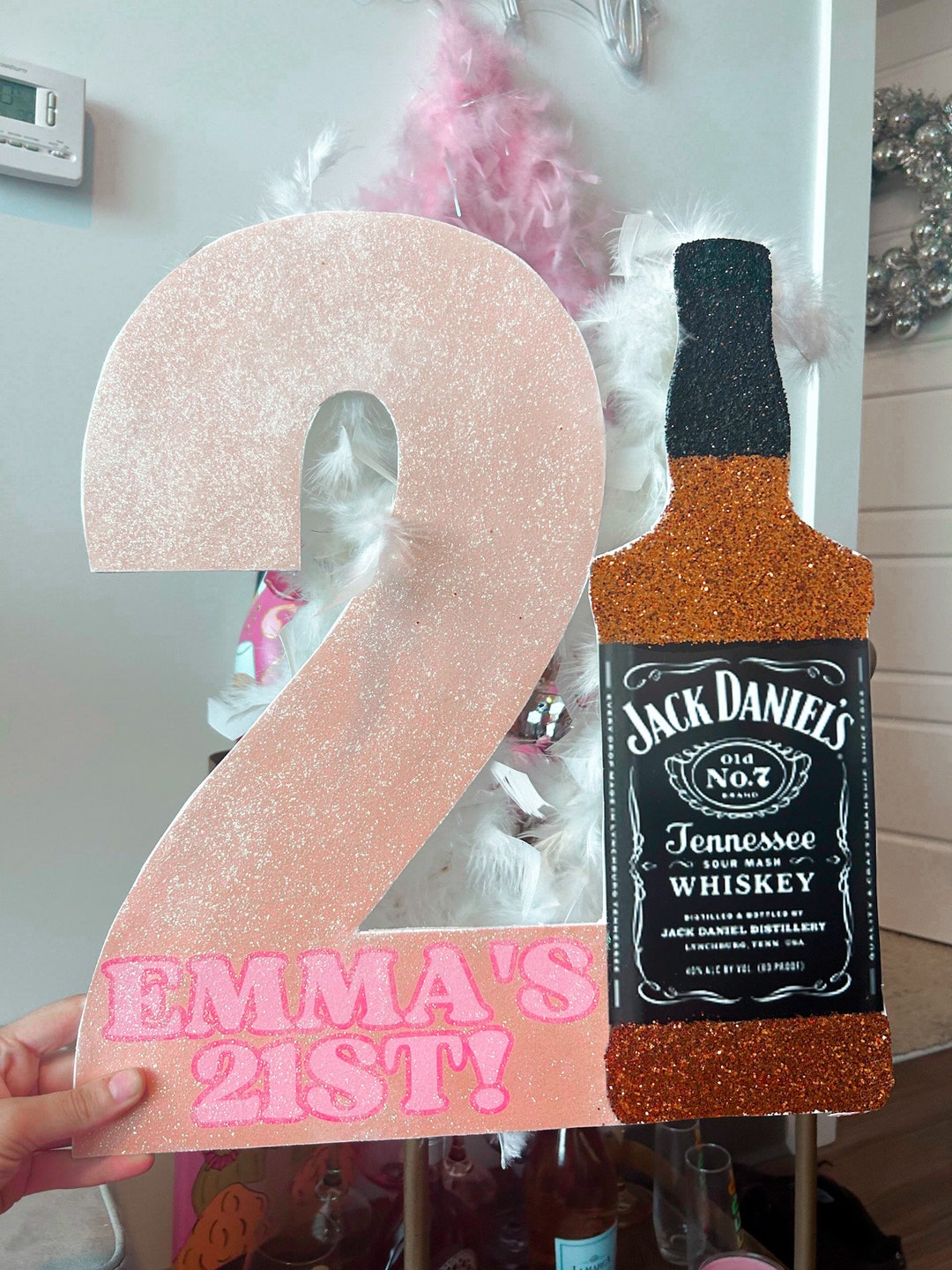 Custom 21st Sign DIGITAL Download! 21 Sign Download, Semi Customizable ...