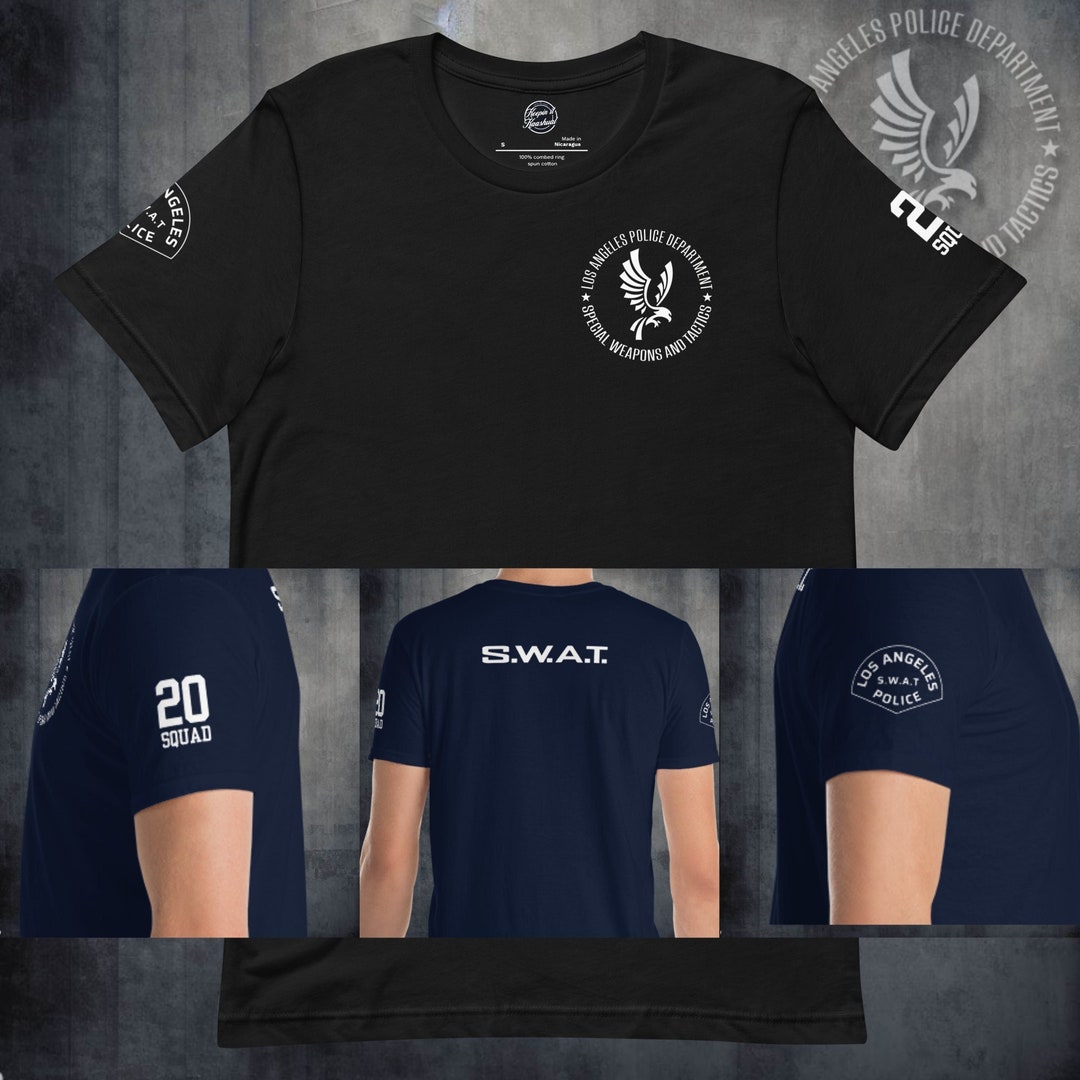 LAPD SWAT Short-sleeve Unisex T-shirt Inspired by TV Series - Etsy UK