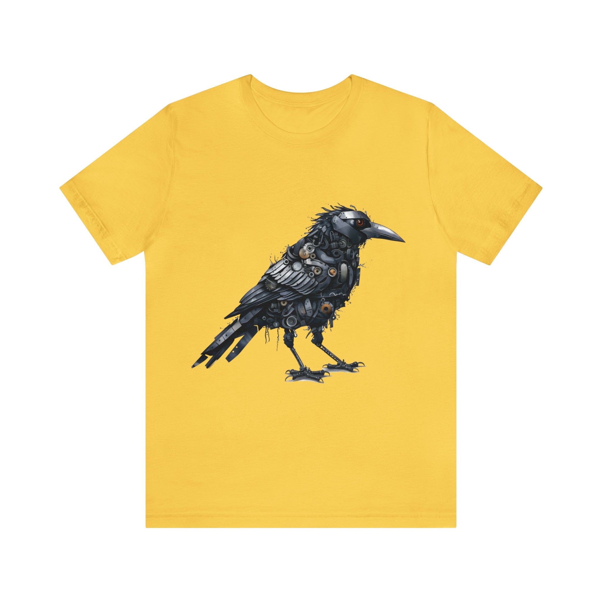 Mecha Crow Iron Crow Cyberpunk Steampunk Unisex Tshirt - Etsy