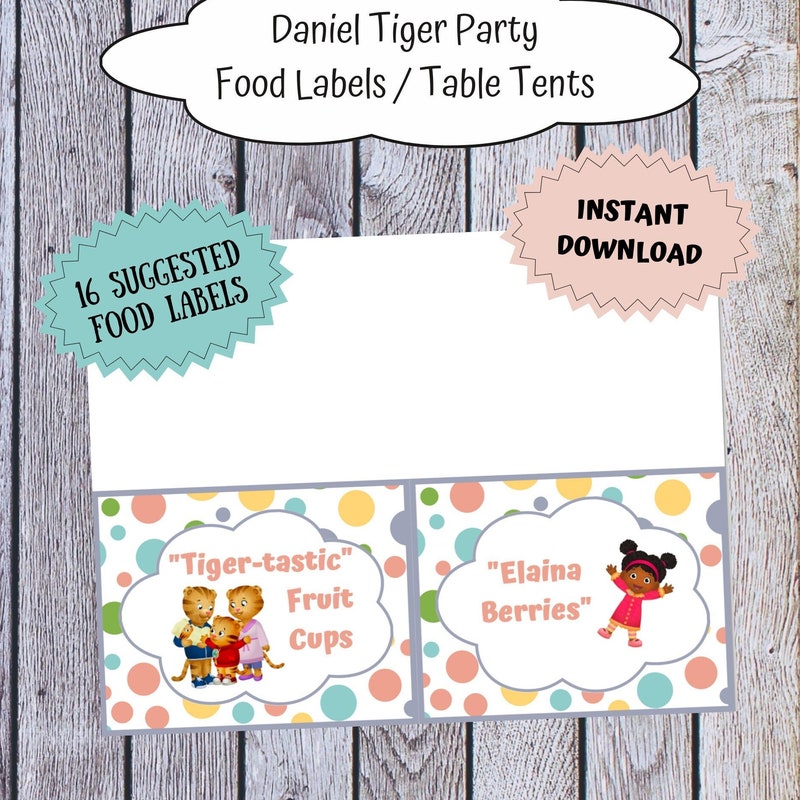 Daniel Tiger - Etsy