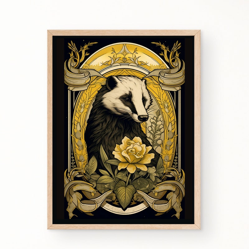 Badger Art - Etsy