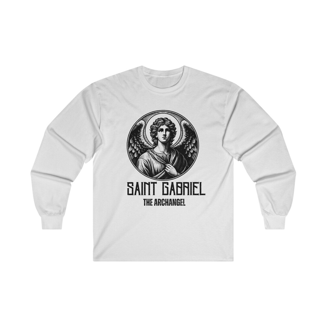 Saint Gabriel the Archangel Men's Ultra Cotton Long Sleeve Tee ...