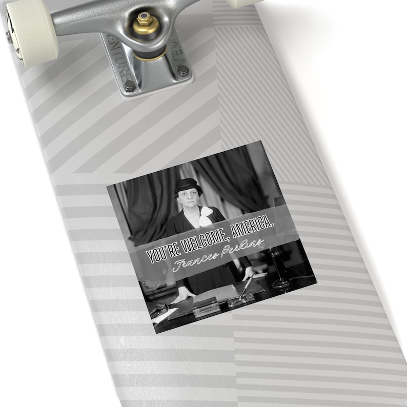Frances Perkins, Women of History - Square Stickers, Indoor\outdoor - Etsy