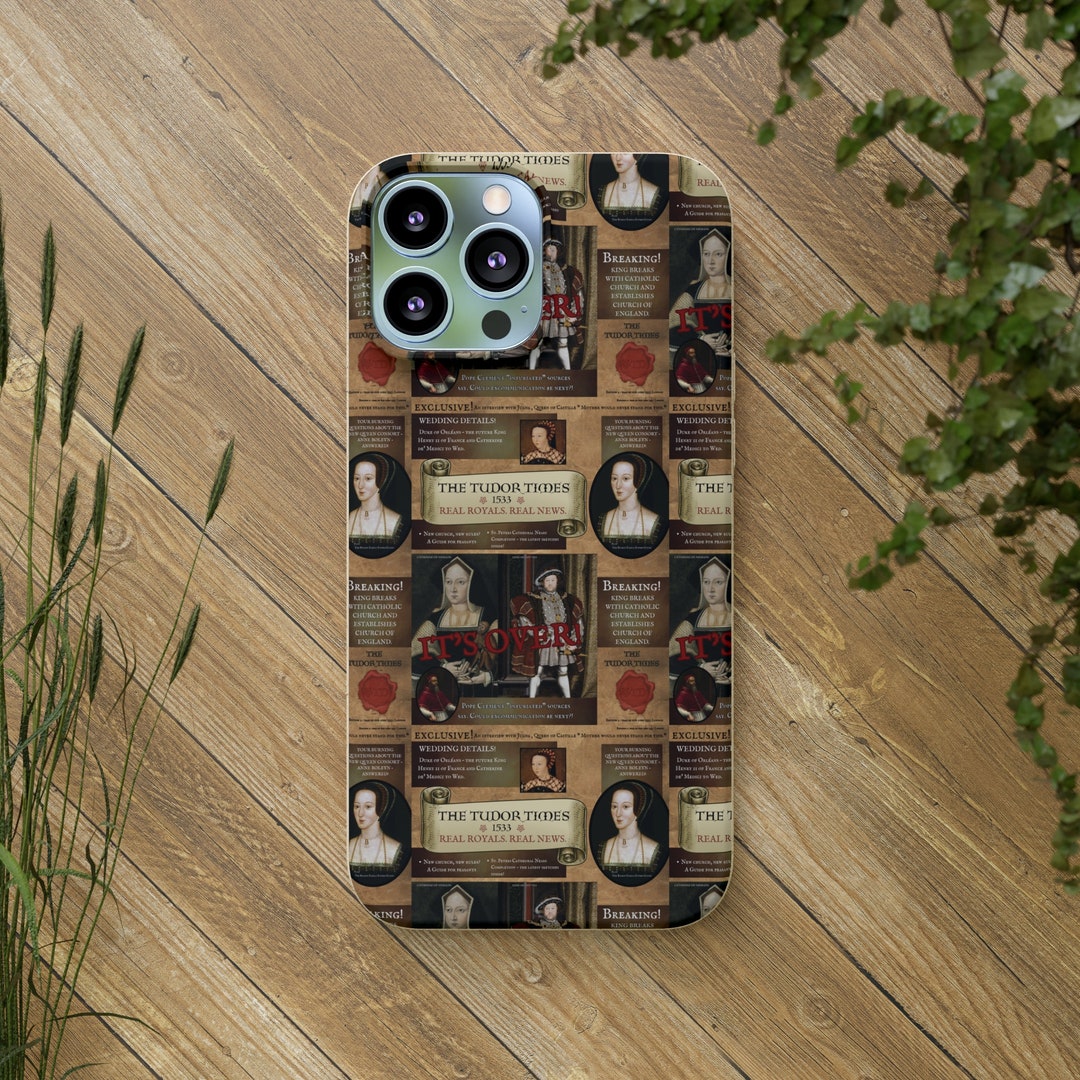 The Tudor Times History Fan Phone Case Sustainable and - Etsy