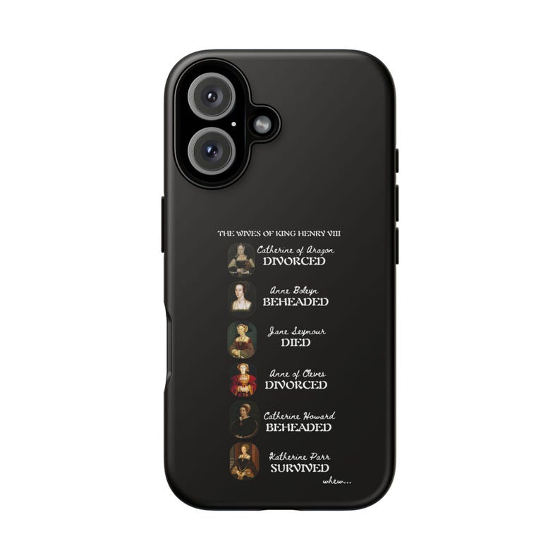 The Wives of Henry VIII Tudor History Tough Cases - Etsy
