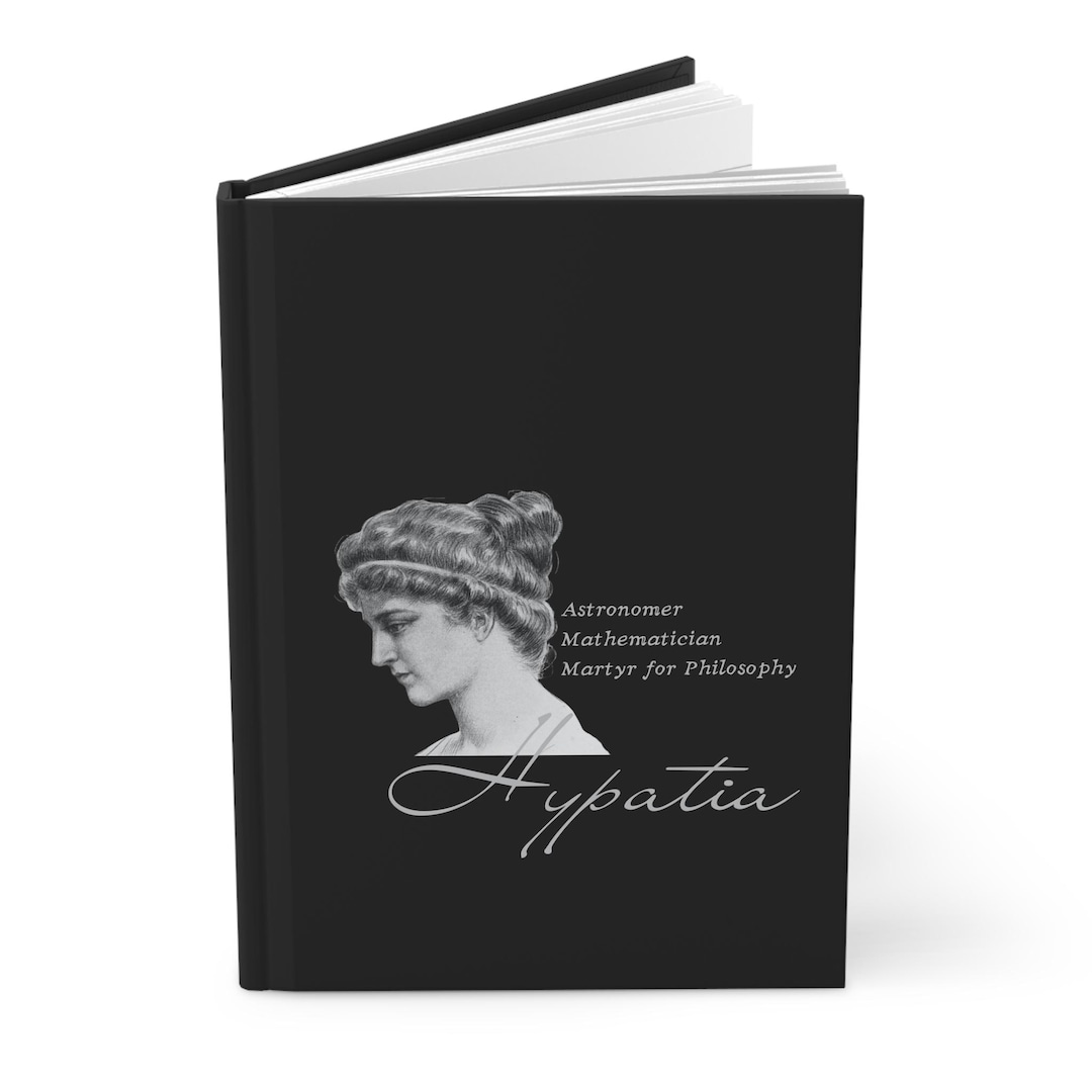 Hypatia, Women's History, Hardcover Journal Matte - Etsy