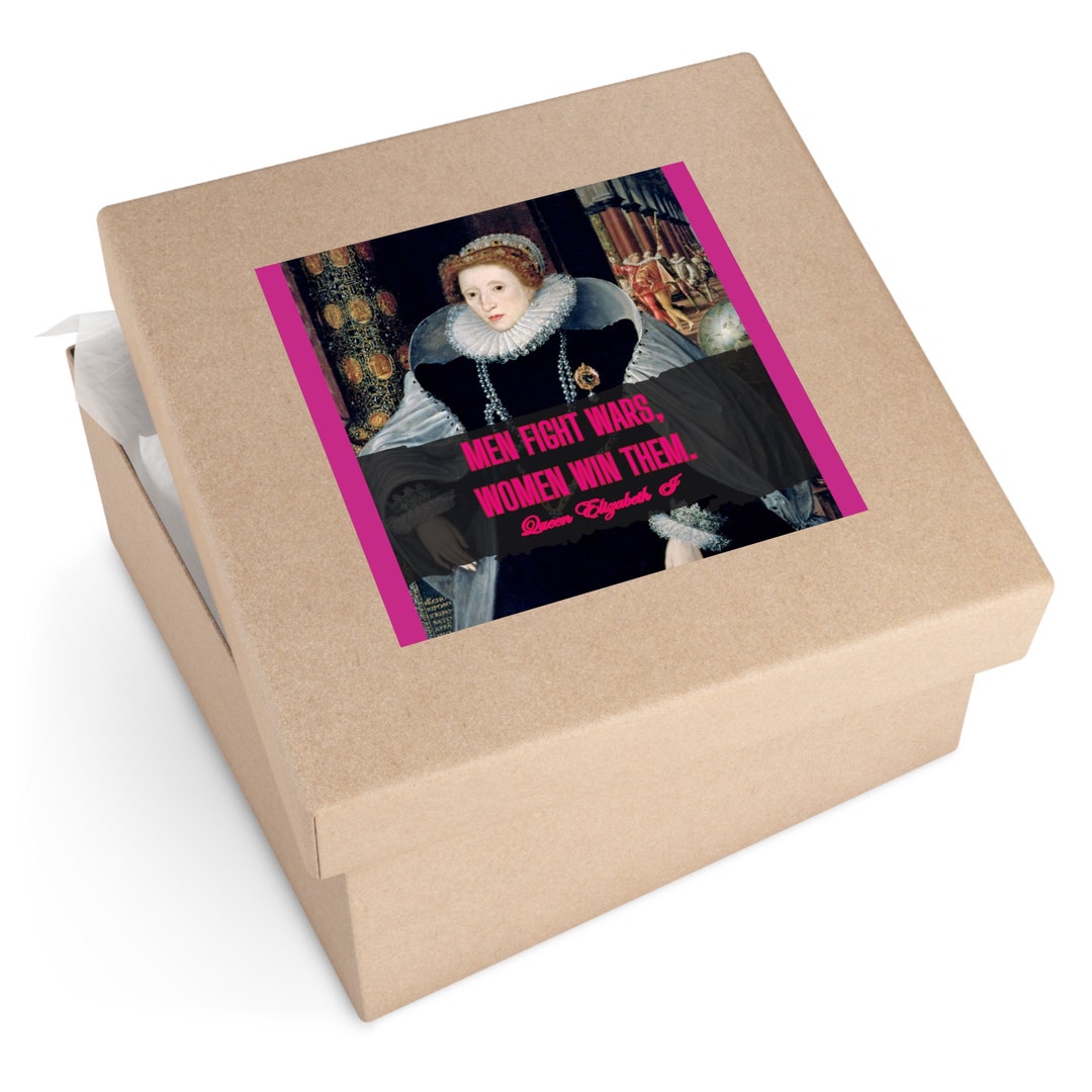 Queen Elizabeth I Sticker - Square Stickers, Indoor\outdoor - Etsy