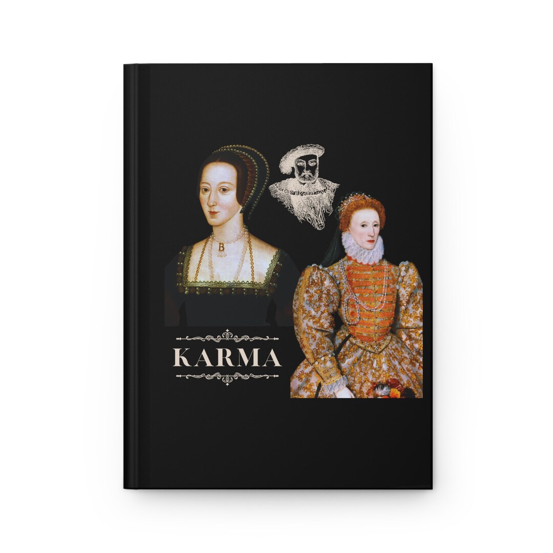 Karma A Tudor History Hardcover Journal Matte - Etsy
