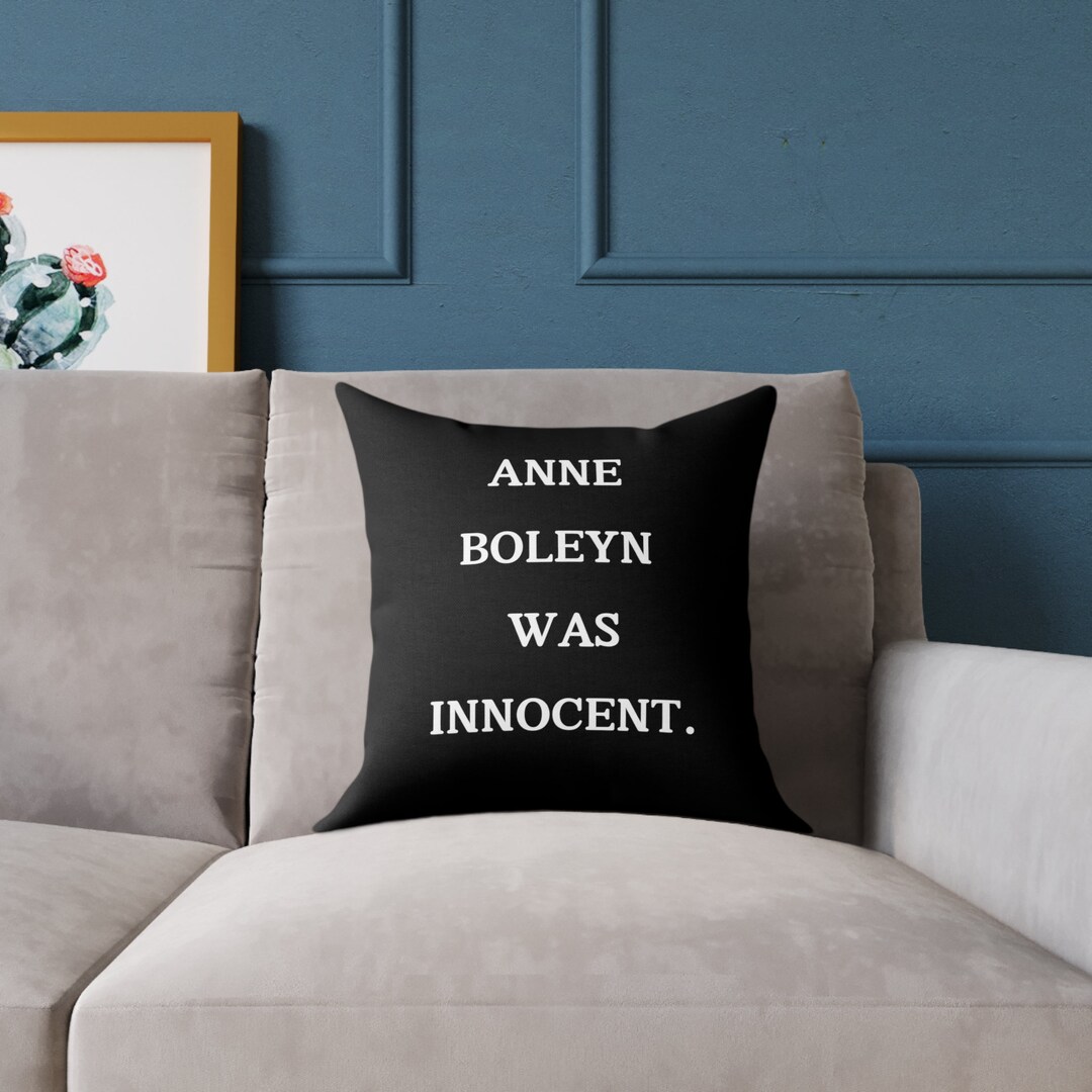 Anne Boleyn - the Autograph - Square Pillow - Etsy