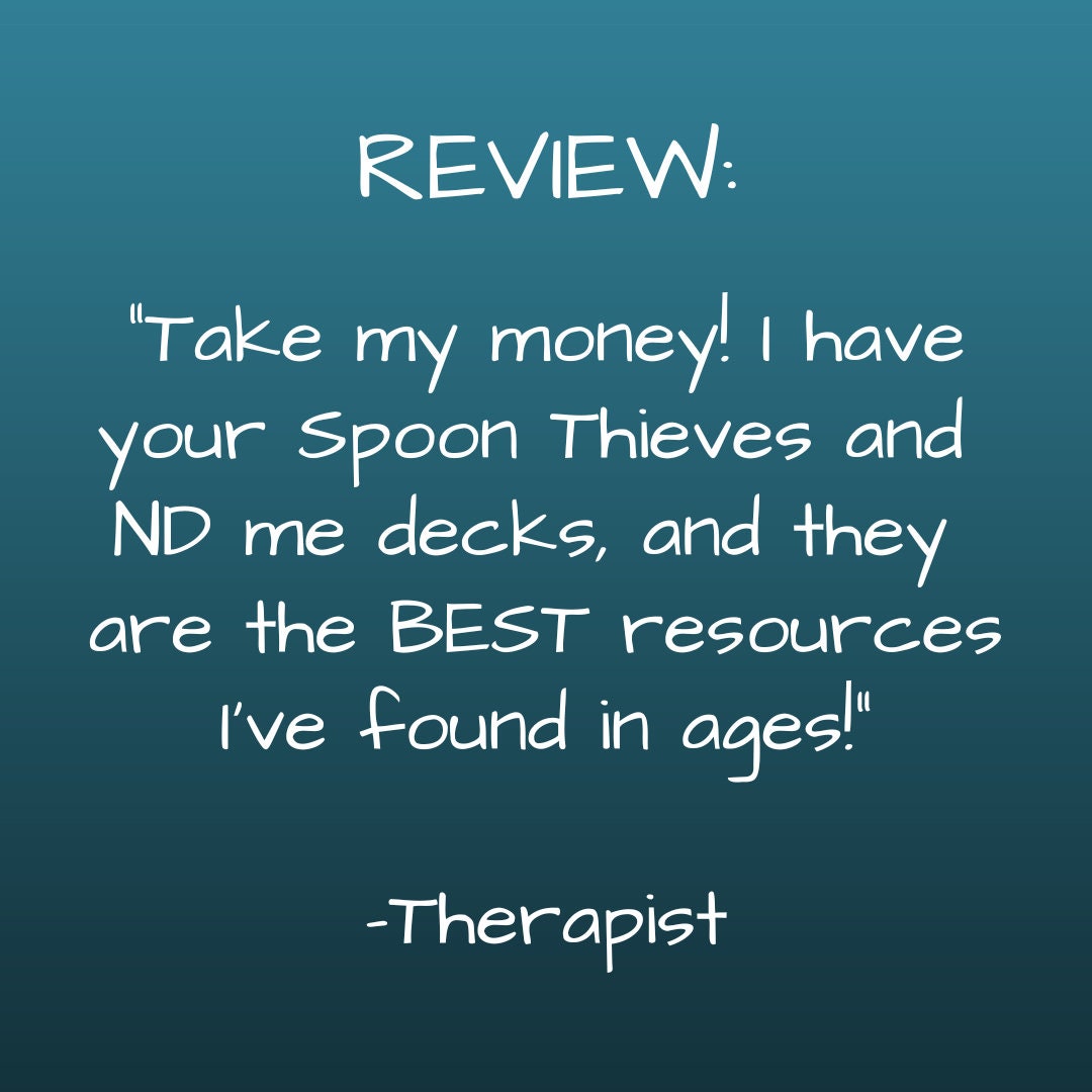 Autism ADHD Neurodiversity Resource for Emotional Regulation: Spoon ...