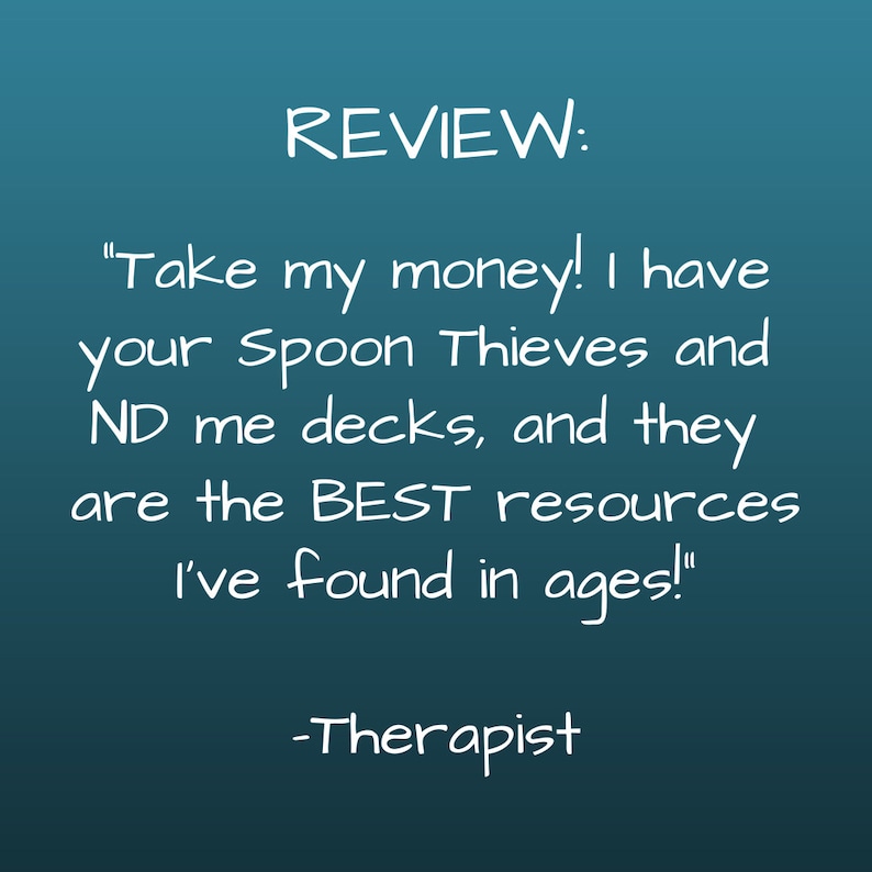 Autism ADHD Neurodiversity Resource for Emotional Regulation: Spoon ...