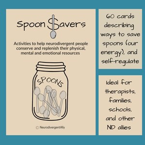 Autism ADHD Neurodiversity Resource for Emotional Regulation: Spoon ...